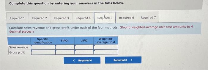 Solved Problem 6-2A (Algo) Calculate ending inventory, cost | Chegg.com