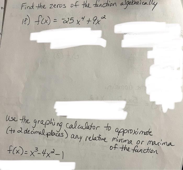 Solved Identify the parent function f. Describe the sequence | Chegg.com