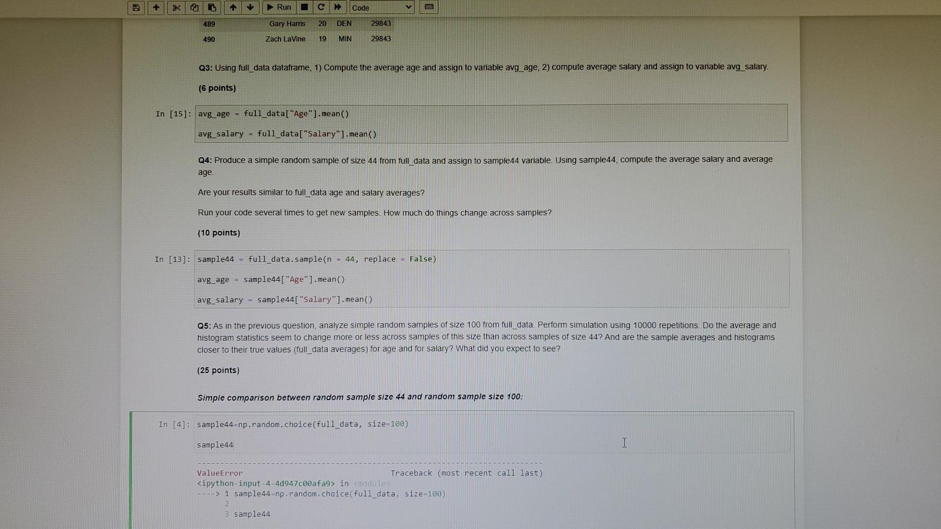 Solved These three questions are not running as I thought | Chegg.com