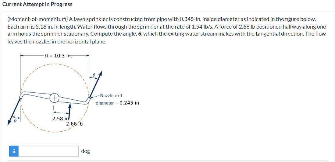 Solved Current Attempt in Progress (Moment-of-momentum) ﻿A | Chegg.com