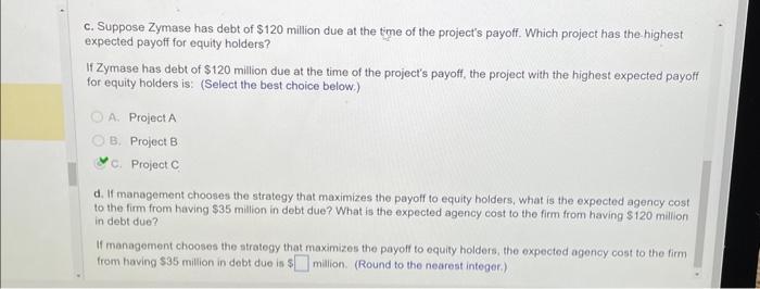 Zymase is a biotechnology startup firm. Researchers | Chegg.com