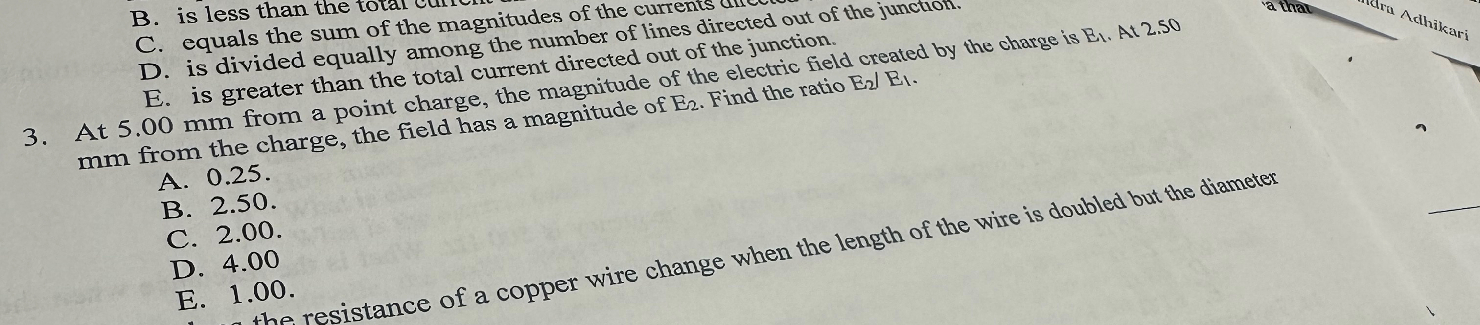 Solved B. ﻿is less than the totalC. ﻿equals the sum of the | Chegg.com