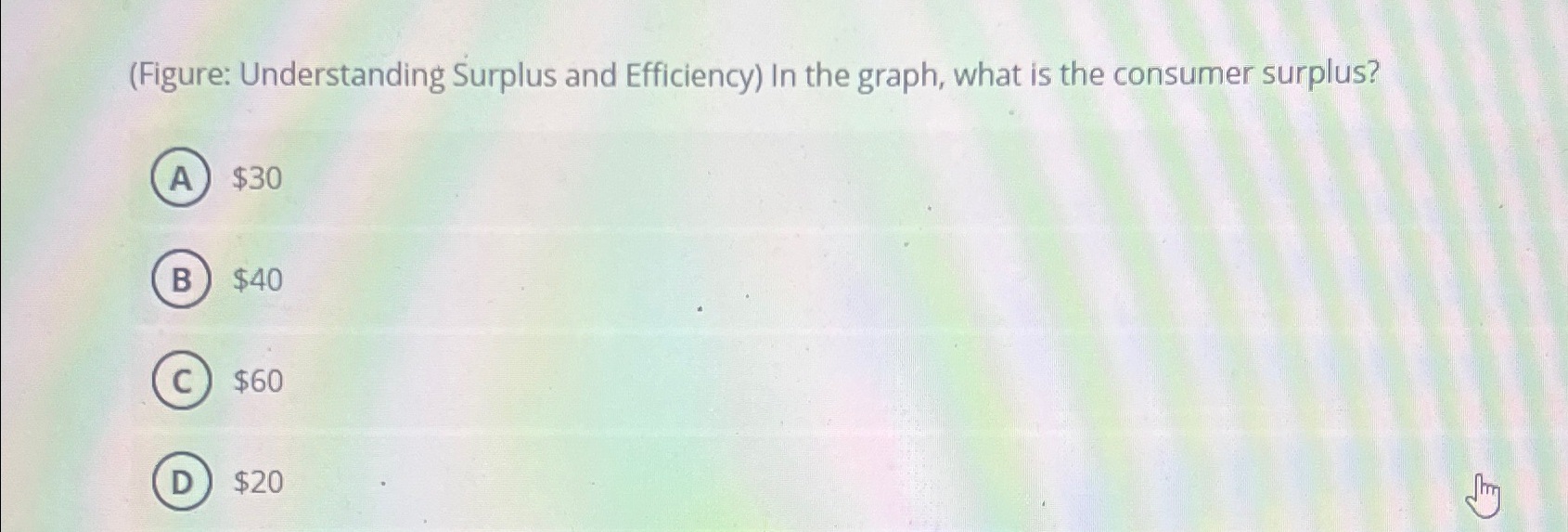 Solved (Figure: Understanding Surplus and Efficiency) ﻿In | Chegg.com