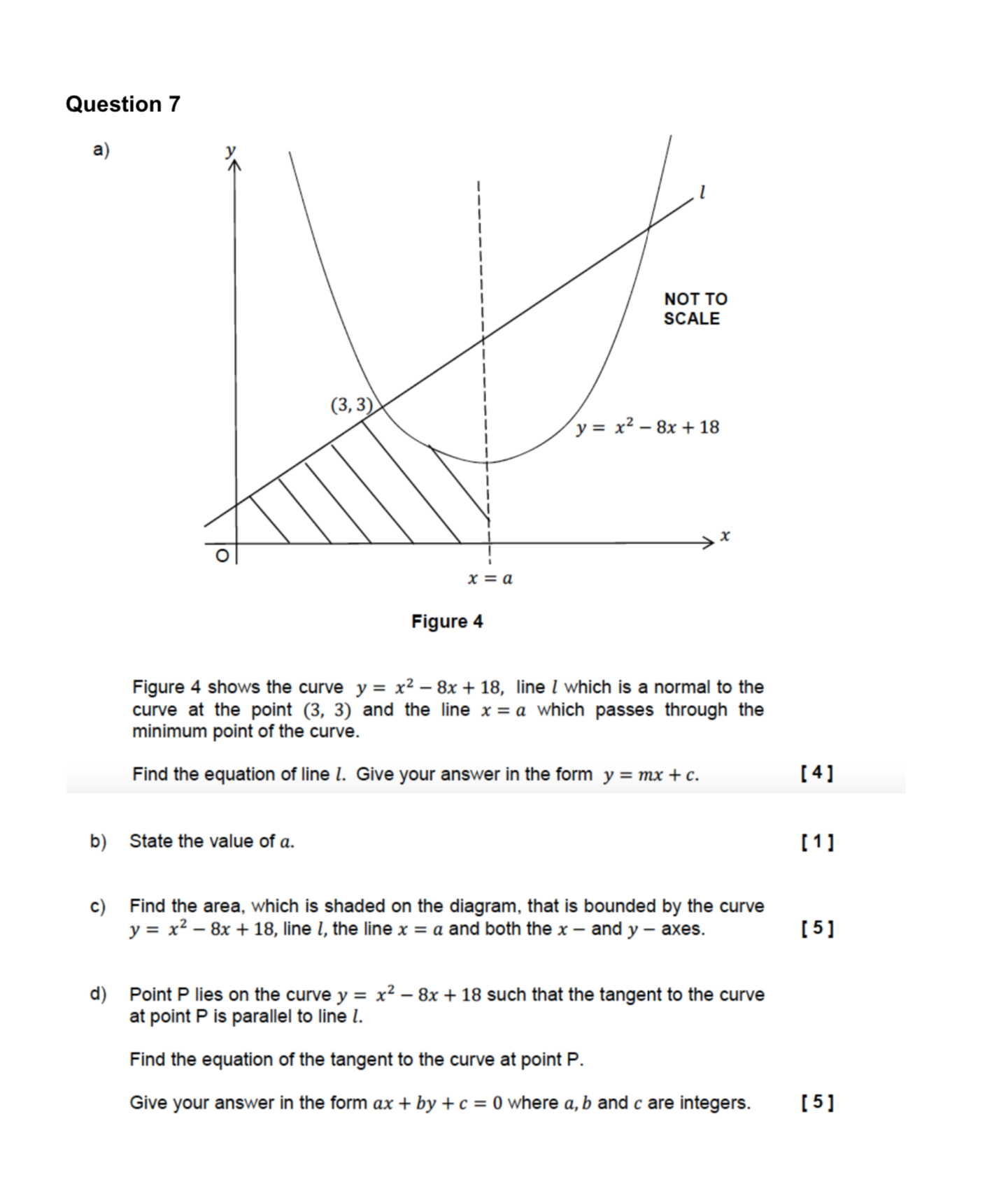 Solved Question 7a)Figure 4Figure 4 ﻿shows the curve | Chegg.com