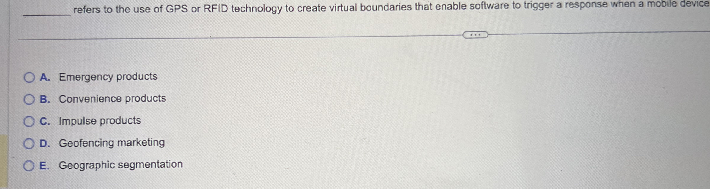 High Quality SOLUTION refers to the use of GPS or RFID technology to create | Chegg.com