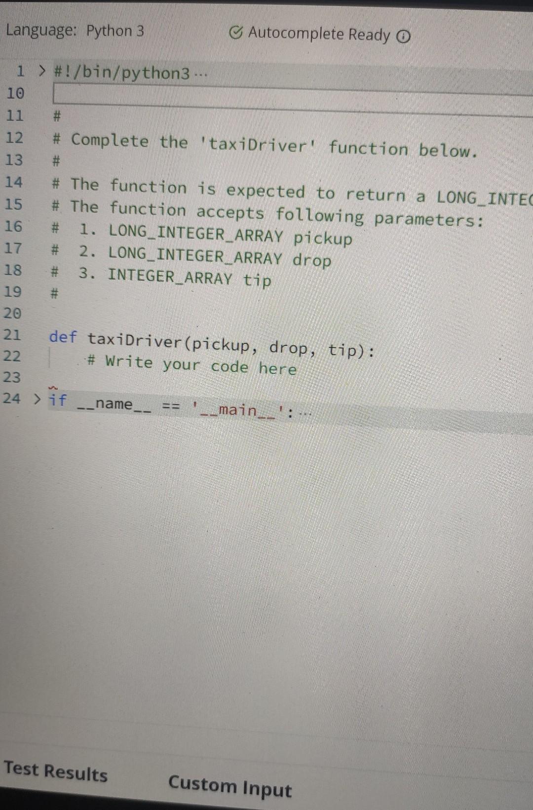 Solved 1. Maximum Earnings A taxi driver knows the pick-up | Chegg.com