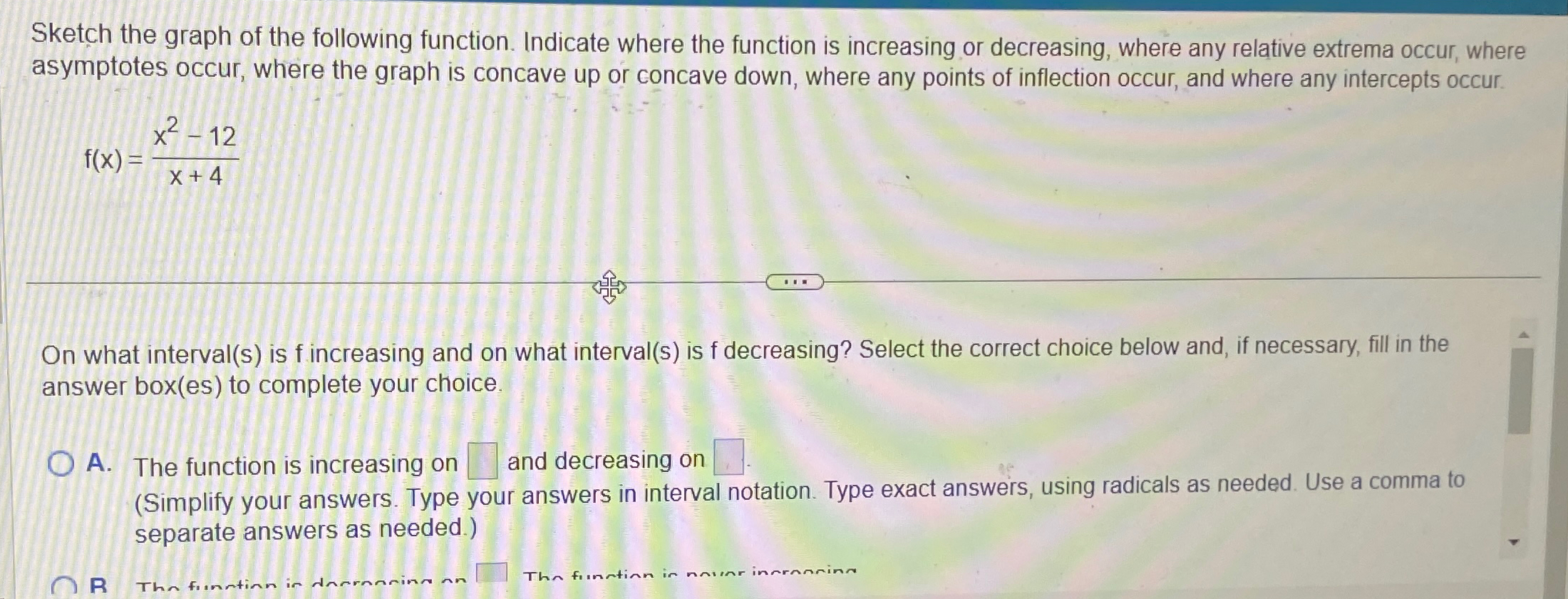 Solved Sketch the graph of the following function. Indicate | Chegg.com