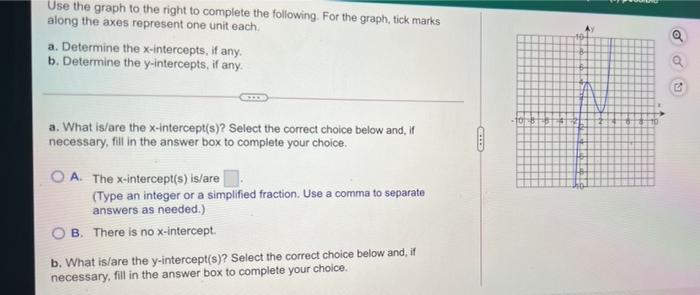 Solved Use the graph to the right to complete the following. | Chegg.com