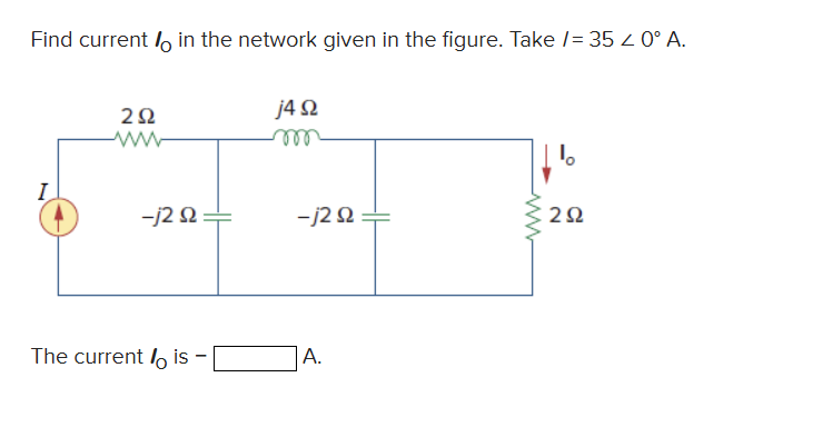 Solved Find current IO in ﻿the network given in ﻿the figure. | Chegg.com