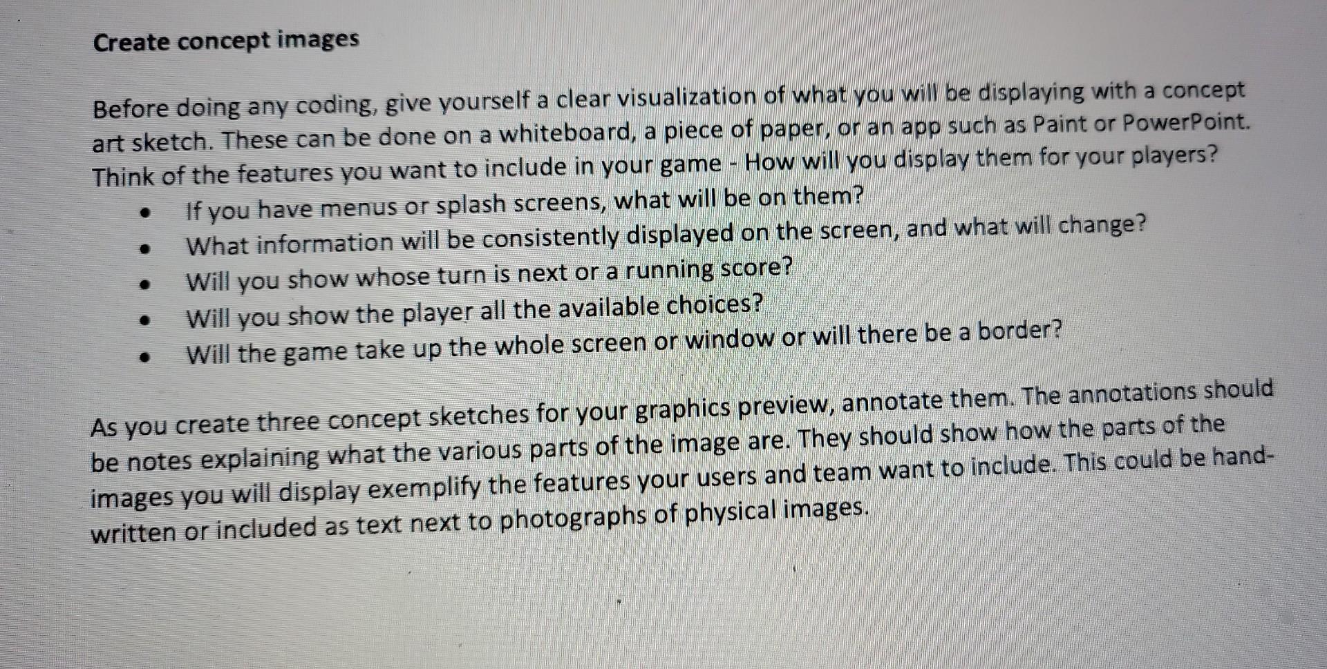 Solved For your final project, you will be creating custom | Chegg.com