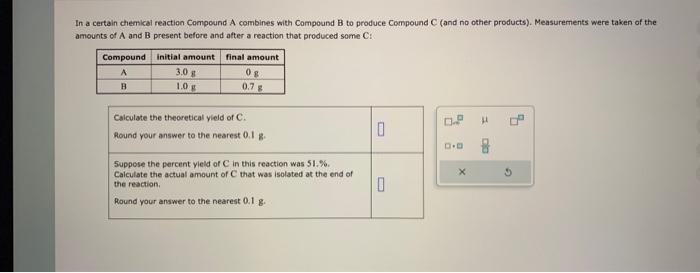 Solved In a certain chemical reaction Compound A combines | Chegg.com