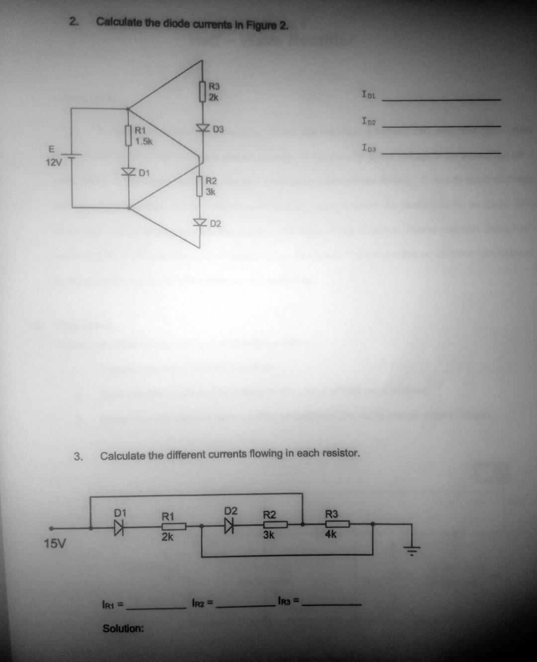 Solved pls answer this two questions and show neat and whole | Chegg.com