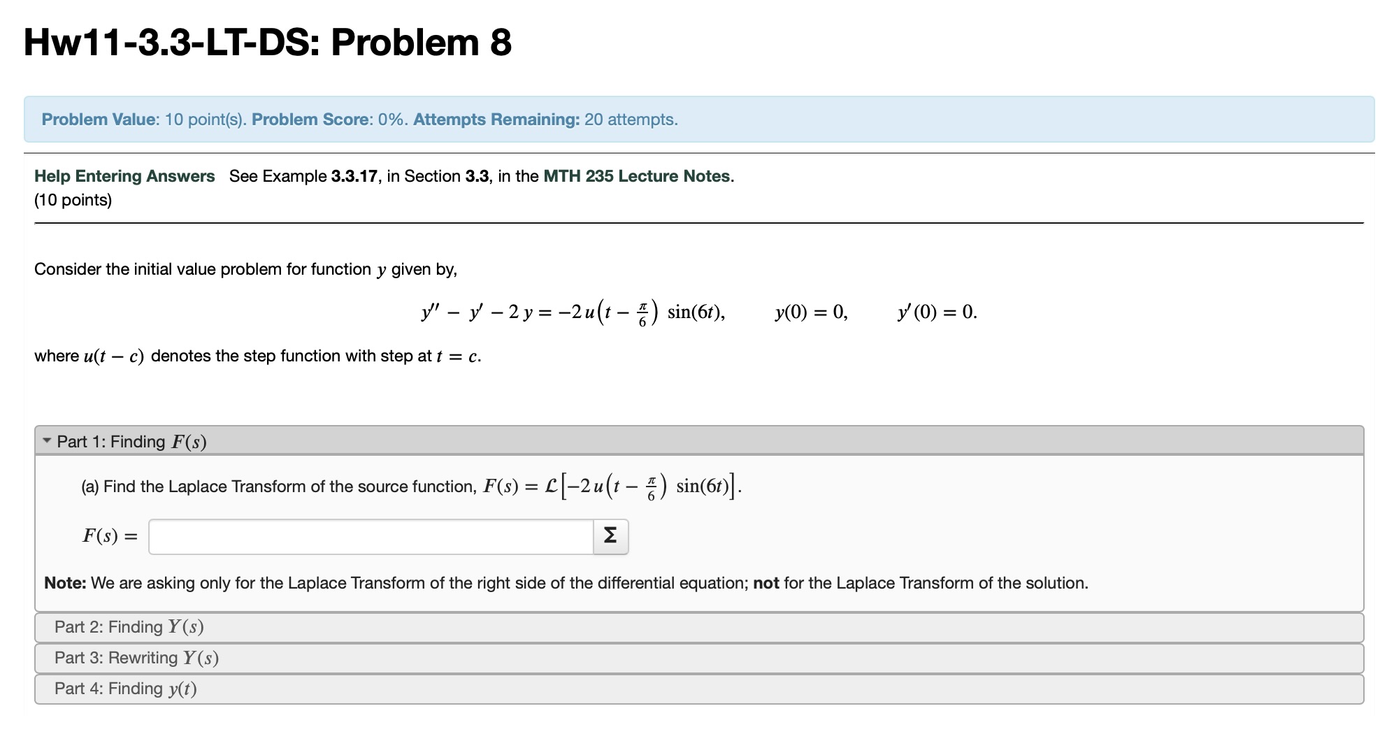 Solved Problem Value: 10 ﻿point(s). ﻿Problem Score: 0%. | Chegg.com
