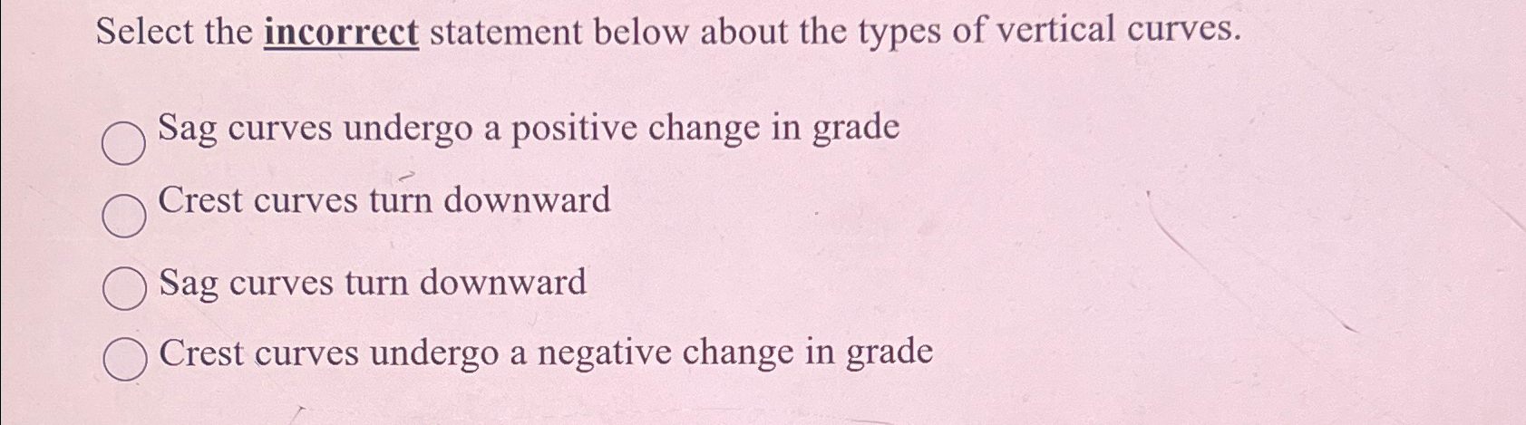 Solved Select the incorrect statement below about the types | Chegg.com