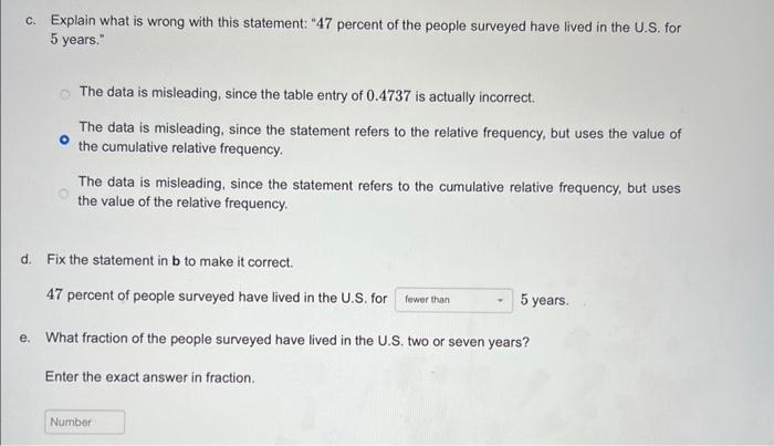 b. Enter the value below Fix the errors in Table | Chegg.com
