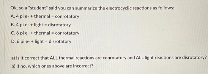Solved Ok, so a "student" said you can summarize the | Chegg.com