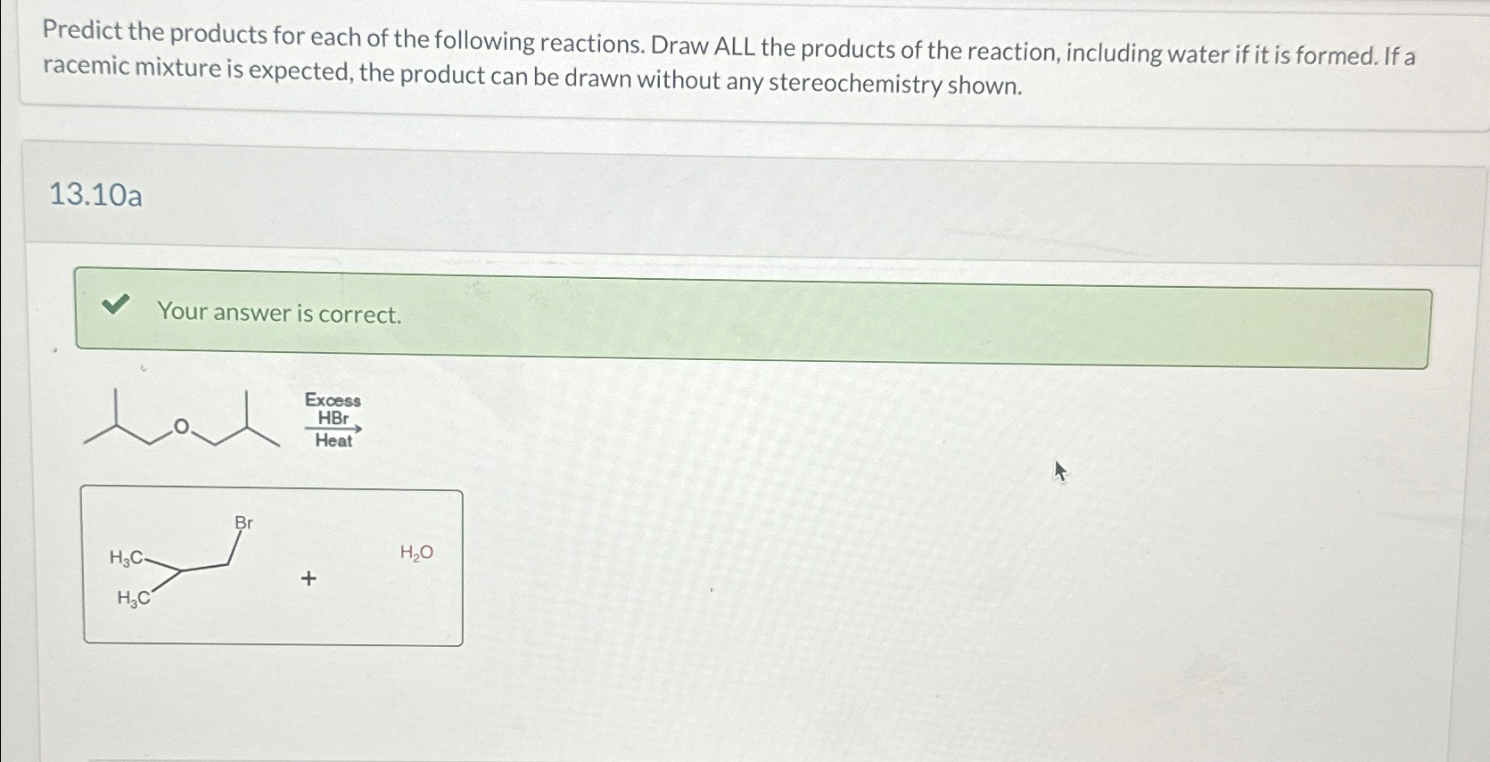 Solved Predict the products for each of the following | Chegg.com