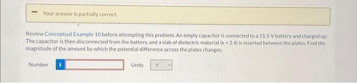 Solved Review Conceptual Example 10 before attempting this | Chegg.com