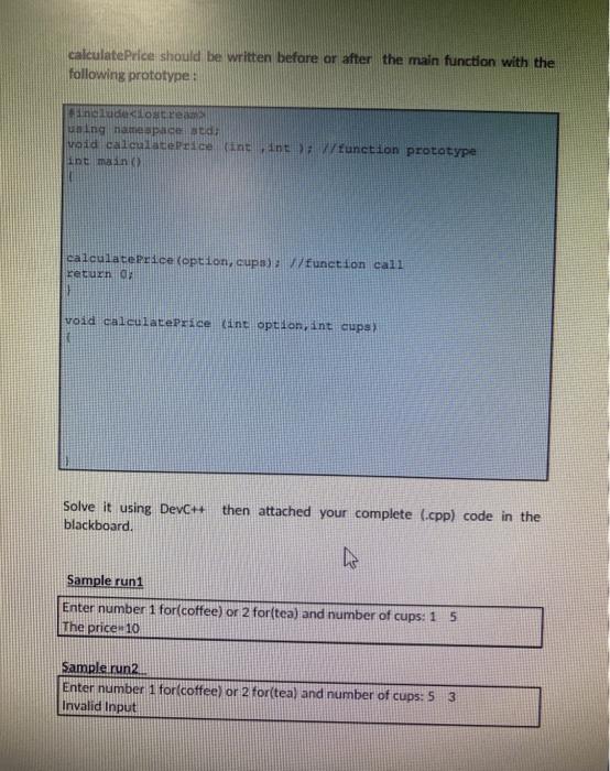 Write a completer C++ program that will consists of | Chegg.com