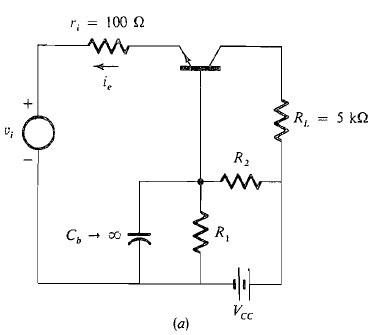 Solved 6.3-4 A transistor has hfe=10, hoe=0.1mS at 0.1mA | Chegg.com