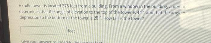Solved A 34-ft ladder leans against a building so that the | Chegg.com