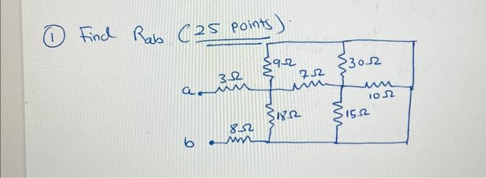 Solved Find Rab (25 points) | Chegg.com
