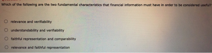 Solved Which of the following are the two fundamental | Chegg.com