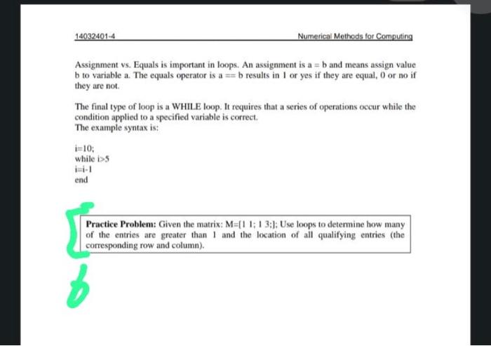 Solved Matría MEetyedatketi Al1:13. - −4401 Now, in fer | Chegg.com