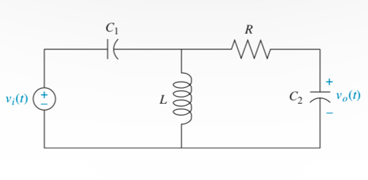 Solved I want the transfer function of this electric circuit | Chegg.com