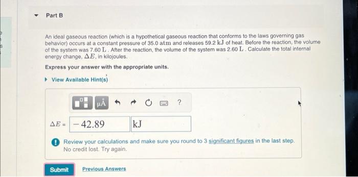 Solved i need the answer to 3 sig figs i need this question | Chegg.com