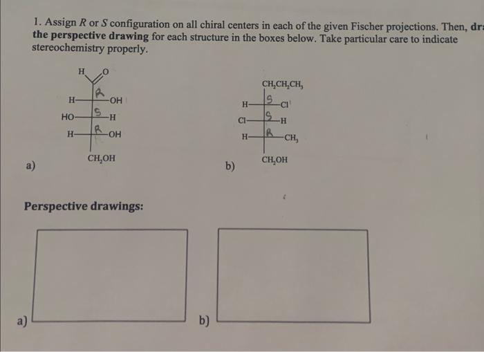Solved 1. Assign R or S configuration on all chiral centers | Chegg.com