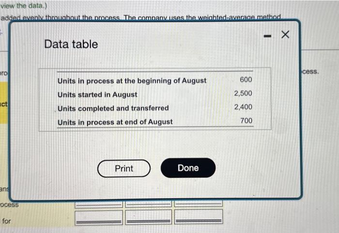 Solved Flores Company has the following data for the | Chegg.com