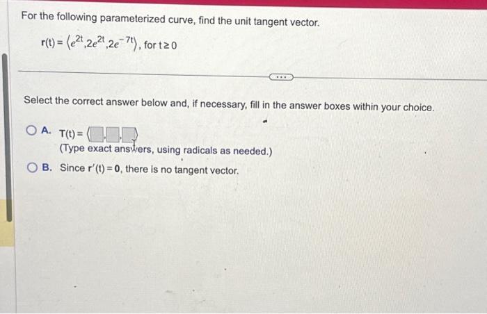 Solved Graph the curve described by the following function, | Chegg.com