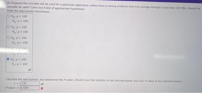 Solved The accompanying data is on cube compressive strength | Chegg.com