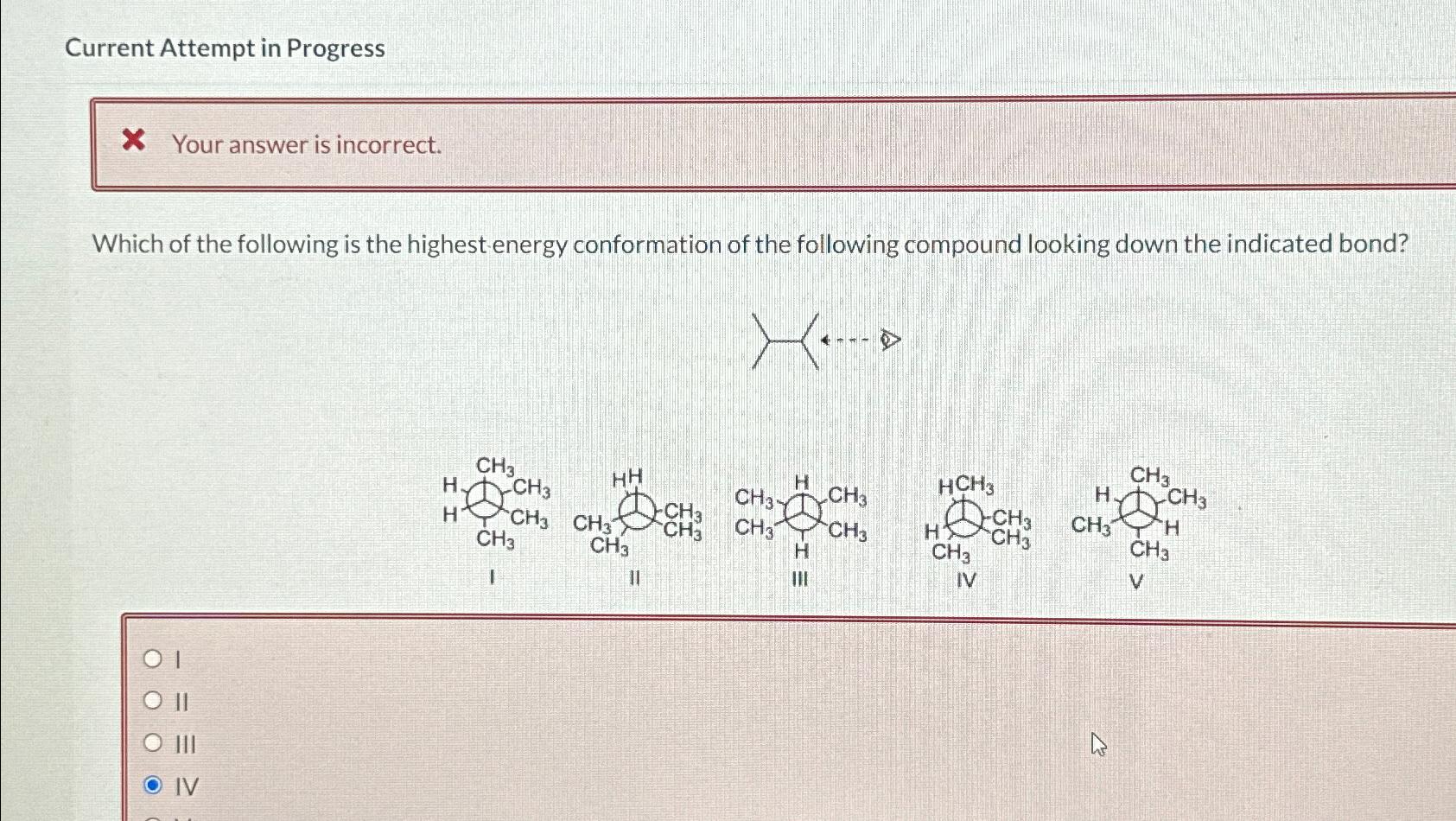 Solved Current Attempt in ProgressX Your answer is | Chegg.com