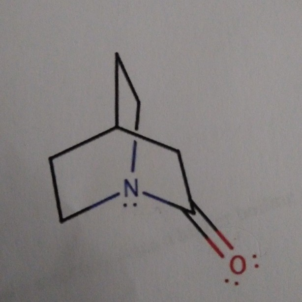Solved draw renosance structures for the bridgehead amide | Chegg.com