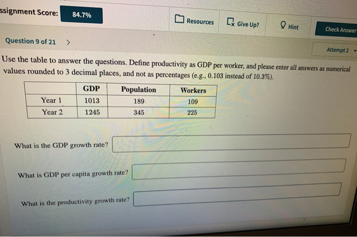 Solved ssignment Score: 84.7% Resources Ex Give Up? Hint | Chegg.com