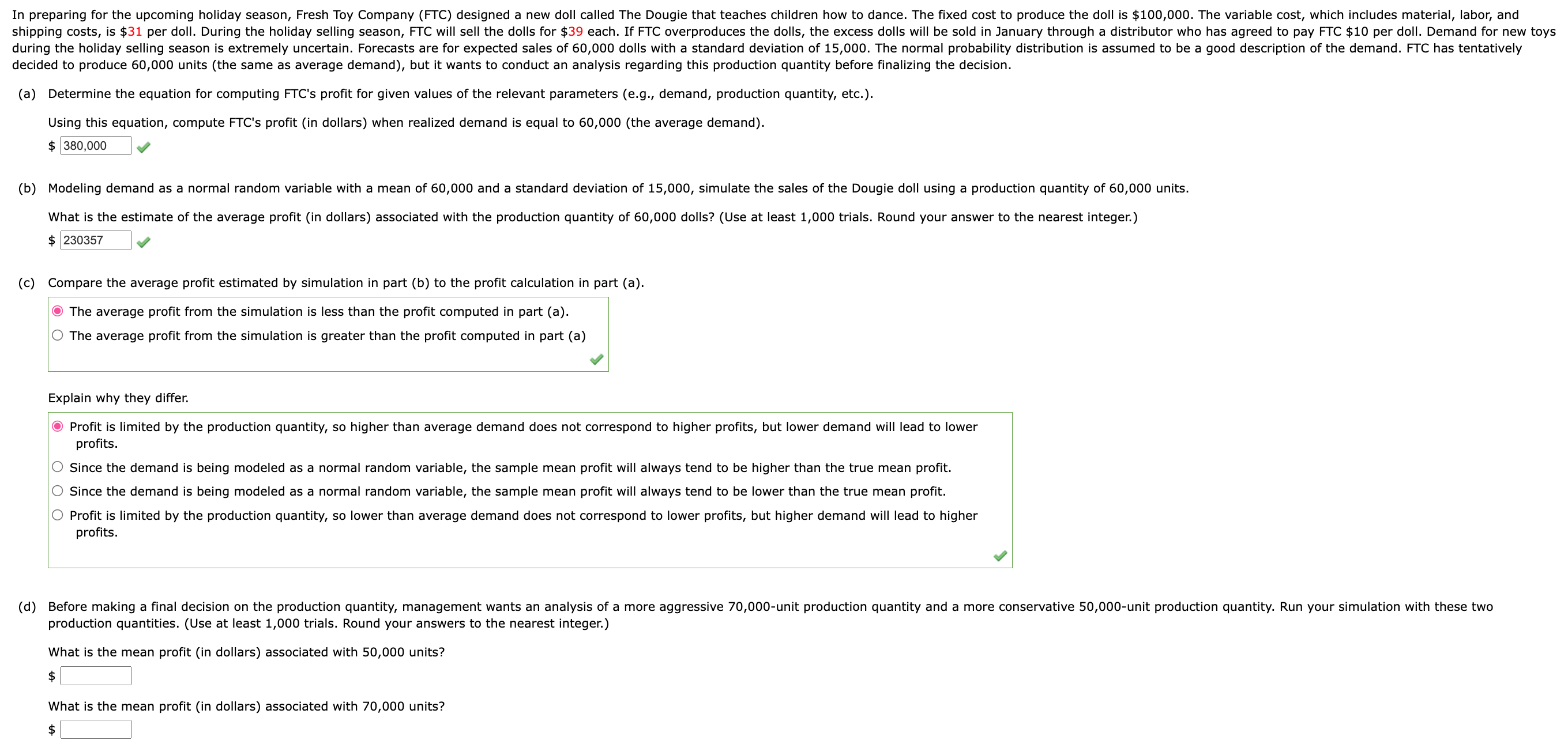Solved decided to produce 60,000 ﻿units (the same as average | Chegg.com