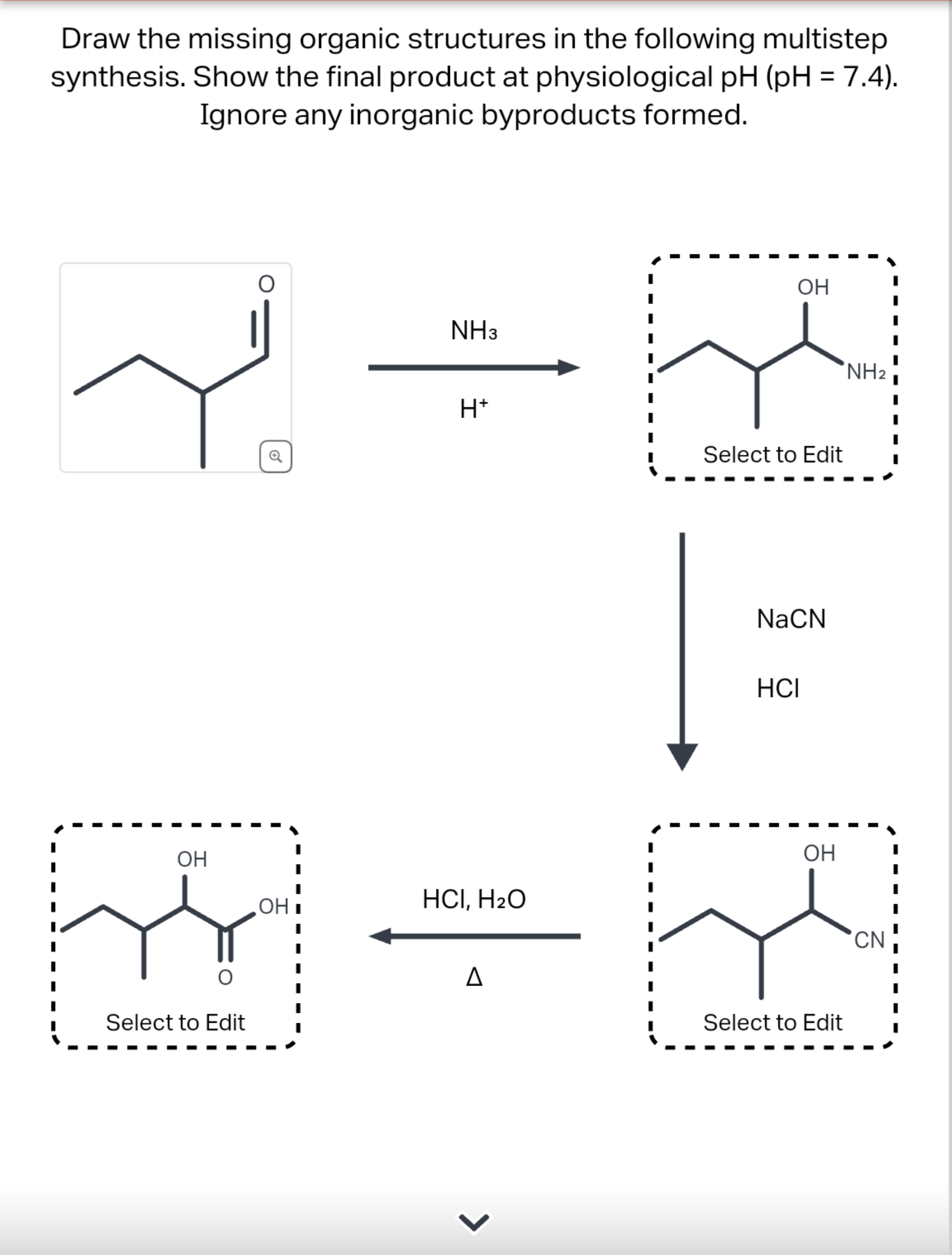 Solved Draw the missing organic structures in the following | Chegg.com