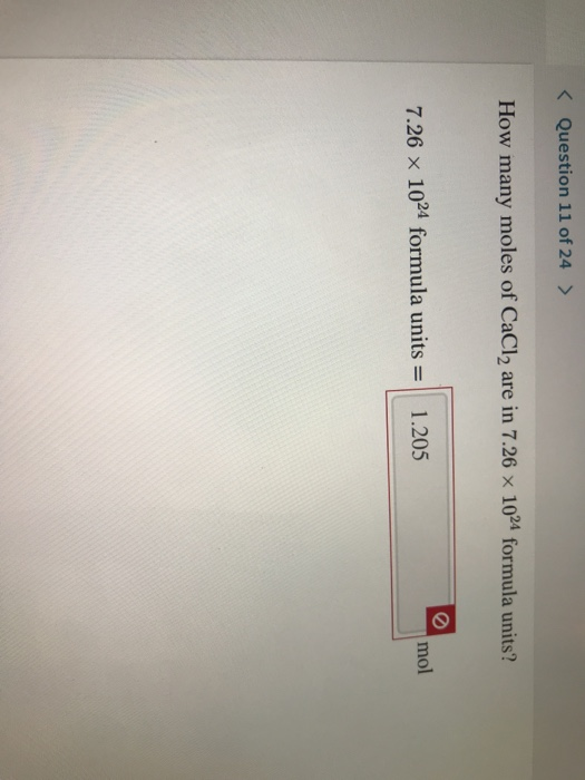 Solved How many moles of CaCl2 are in | Chegg.com