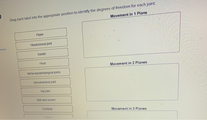 Solved Drag each label into the appropriate position to | Chegg.com