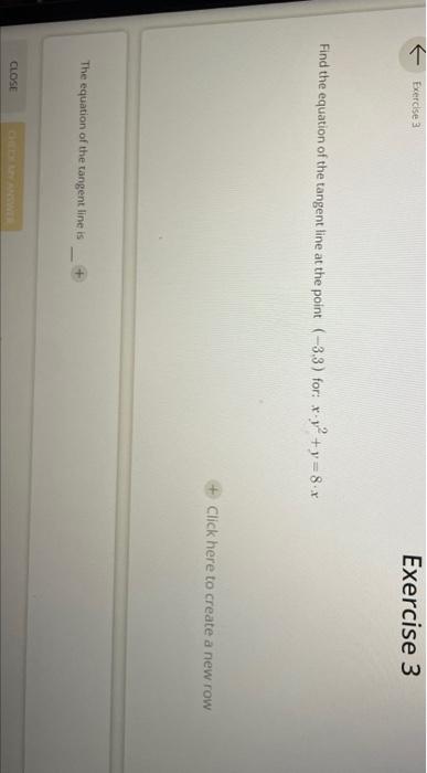 Solved M2L7 Implicit Differentiation Part 2 Exercise 5 Find | Chegg.com