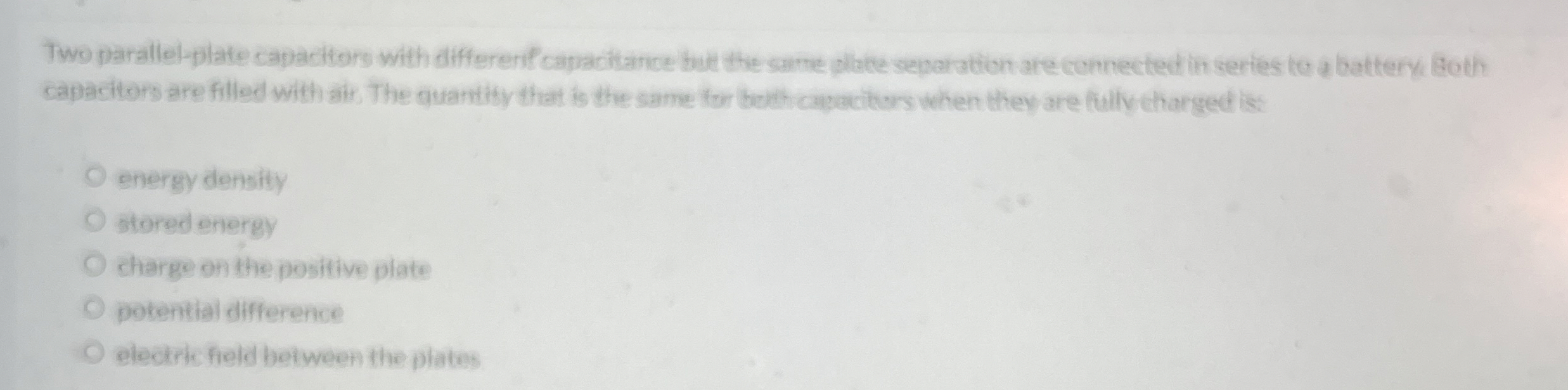 Solved Two parallel-plate capacitors with differenf | Chegg.com
