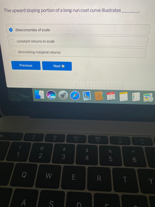 Solved If the long run average cost curve declines as | Chegg.com