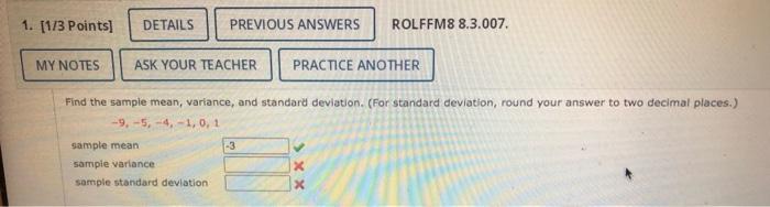Solved I got the first part correct but I am struggling with | Chegg.com