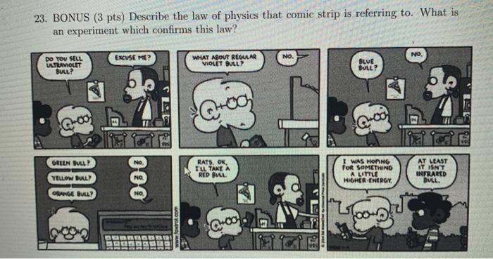 Physics Comic Strips