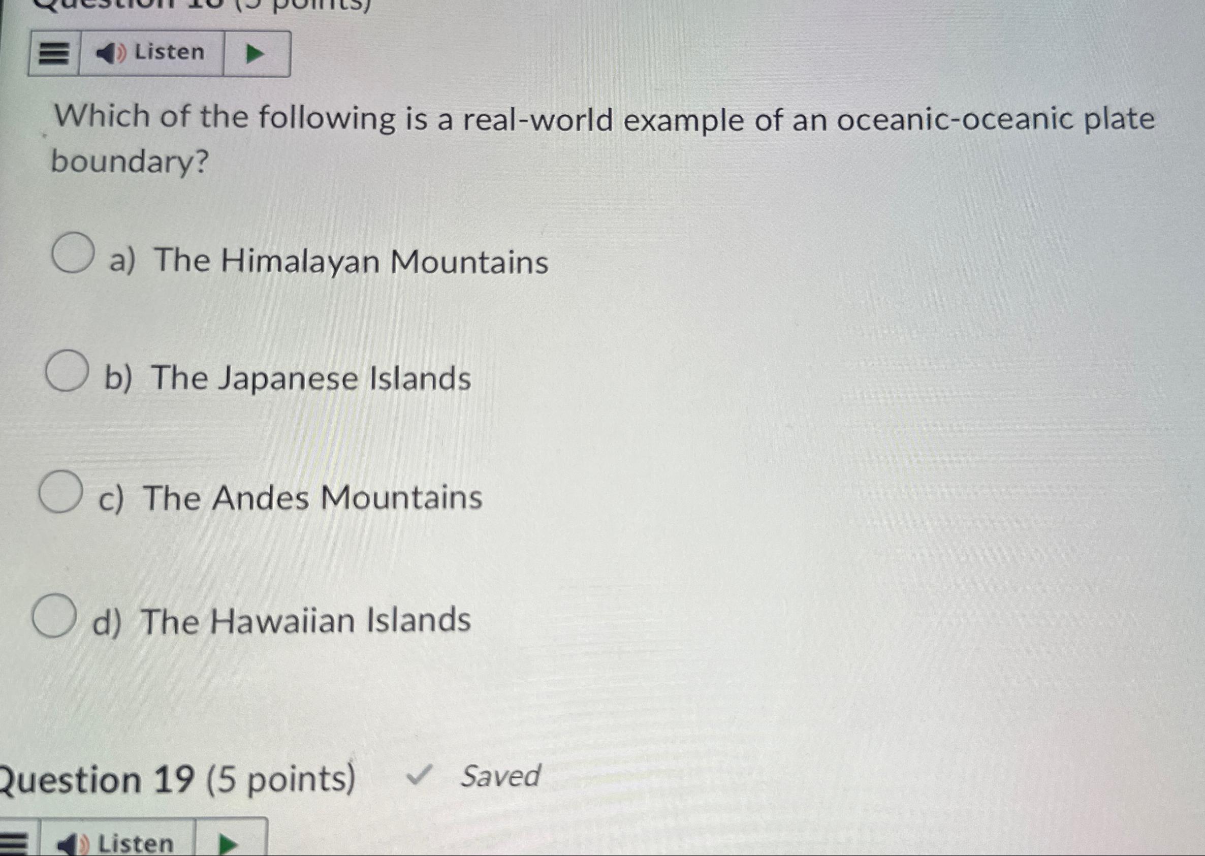 Solved Which of the following is a real-world example of an | Chegg.com