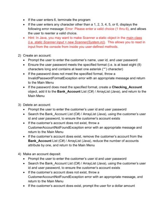 Solved Overview Topics - Exception Handling (try, catch, | Chegg.com