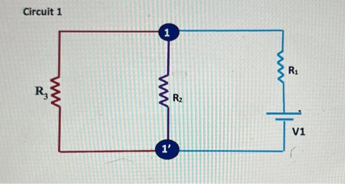 Solved 1. Using Kirchhoff's Rules, construct enough | Chegg.com