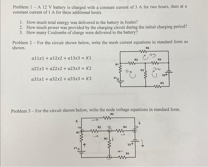 Solved Problem 4 - For the circuit shown below, find Vx. | Chegg.com